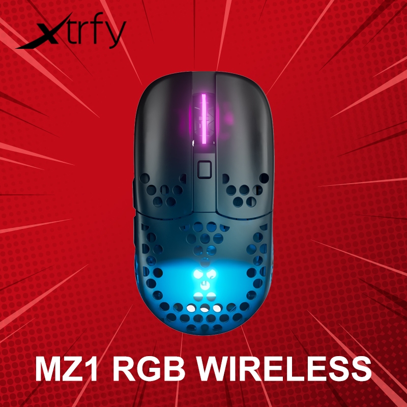 เมาส์เกมมิ่งไร้สาย Xtrfy MZ1 RGB Wireless ประกันศูนย์ 1 ปี | Shopee ...