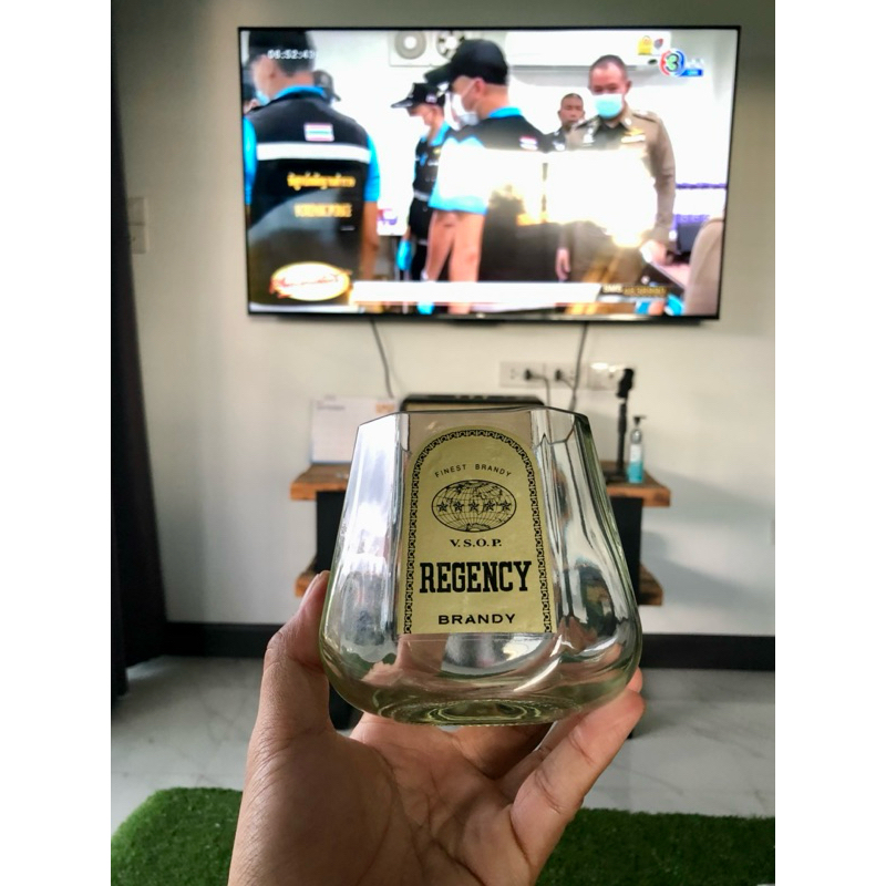 แก้วตัดจากขวด Regency งานสวย คลาสสิค น่าสะสม | Shopee Thailand