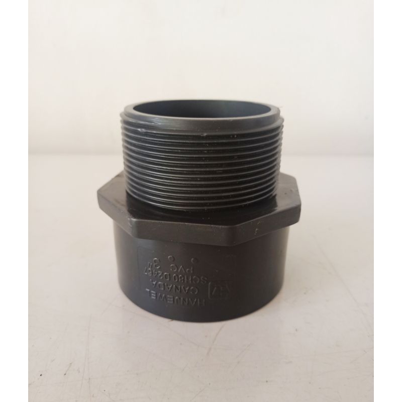 UPVC 2 1/2", 3" ต่อตรงเกลียวนอก UPVC 2 1/2", 3" ทนแรงดันสูง | Shopee Thailand