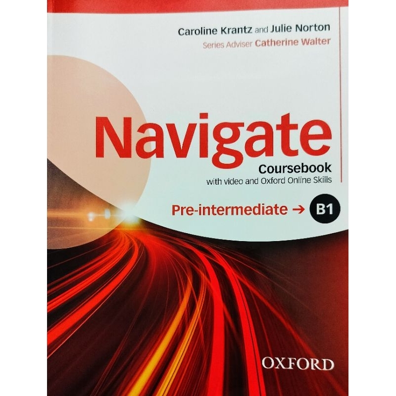Navigate Pre-Intermediate B1 : Coursebook and Oxford Online Skills Program +DVD (P) | Shopee ...