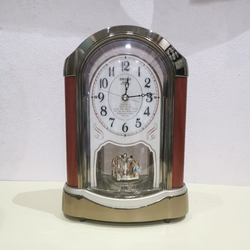 นาฬิกา Seiko BY224B ดนตรีทุกชั่วโมง 6 เพลง | Shopee Thailand