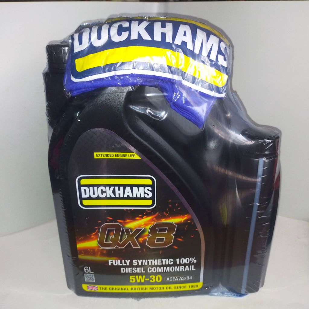 น้ำมันเครื่องดีเซล สังเคราะห์แท้ Duckhams QX8 5W-30 ดั๊กแฮมส์ คิวเอ็กซ์ ...