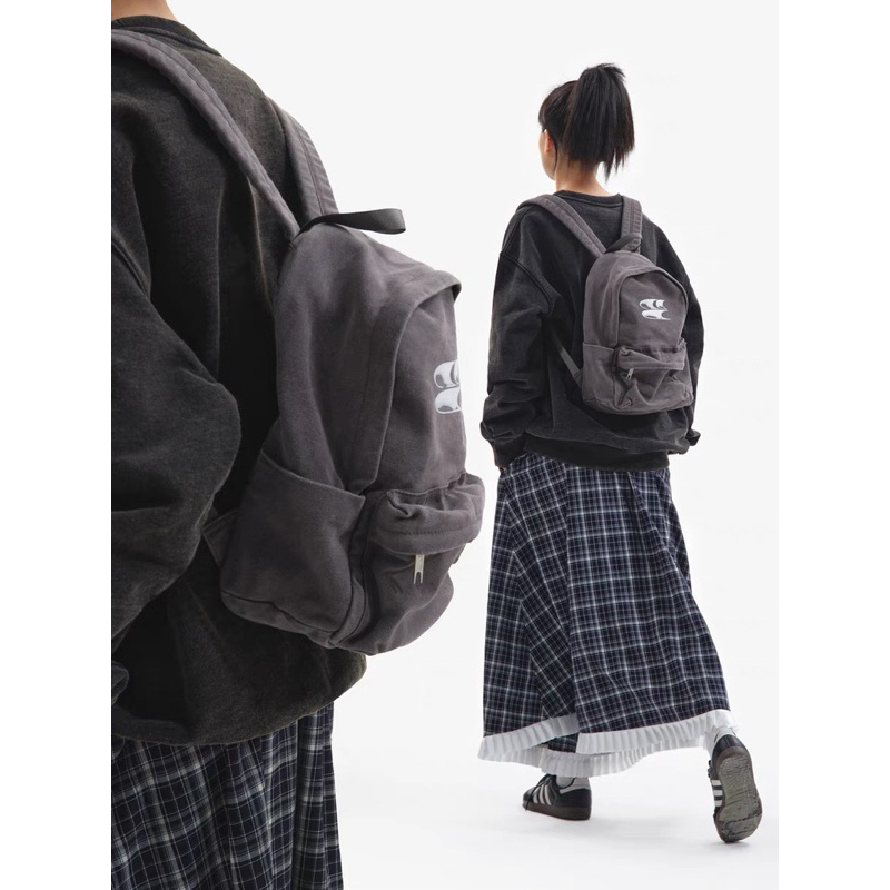 (preorder) crying center - canvas backpack *ลิขสิทธิ์แท้* | Shopee Thailand