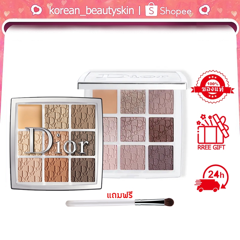 แท้ 💯% Dior Backstage Eyeshadow Palette #001#002 Warm Neutrals Cool Neutrals อายแชโดว์ ดิออร์ พา ...