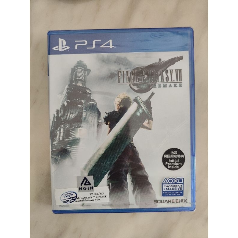 มือ 1 PS4 Final Fantasy VII Remake Zone 3 ของใหม่ในซีล อัพเป็น PS5 ฟรี | Shopee Thailand