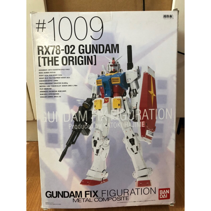 Bandai Gundam Fix Figuration Metal Composite RX-78-02 Gundam (The Origin) | Shopee Thailand