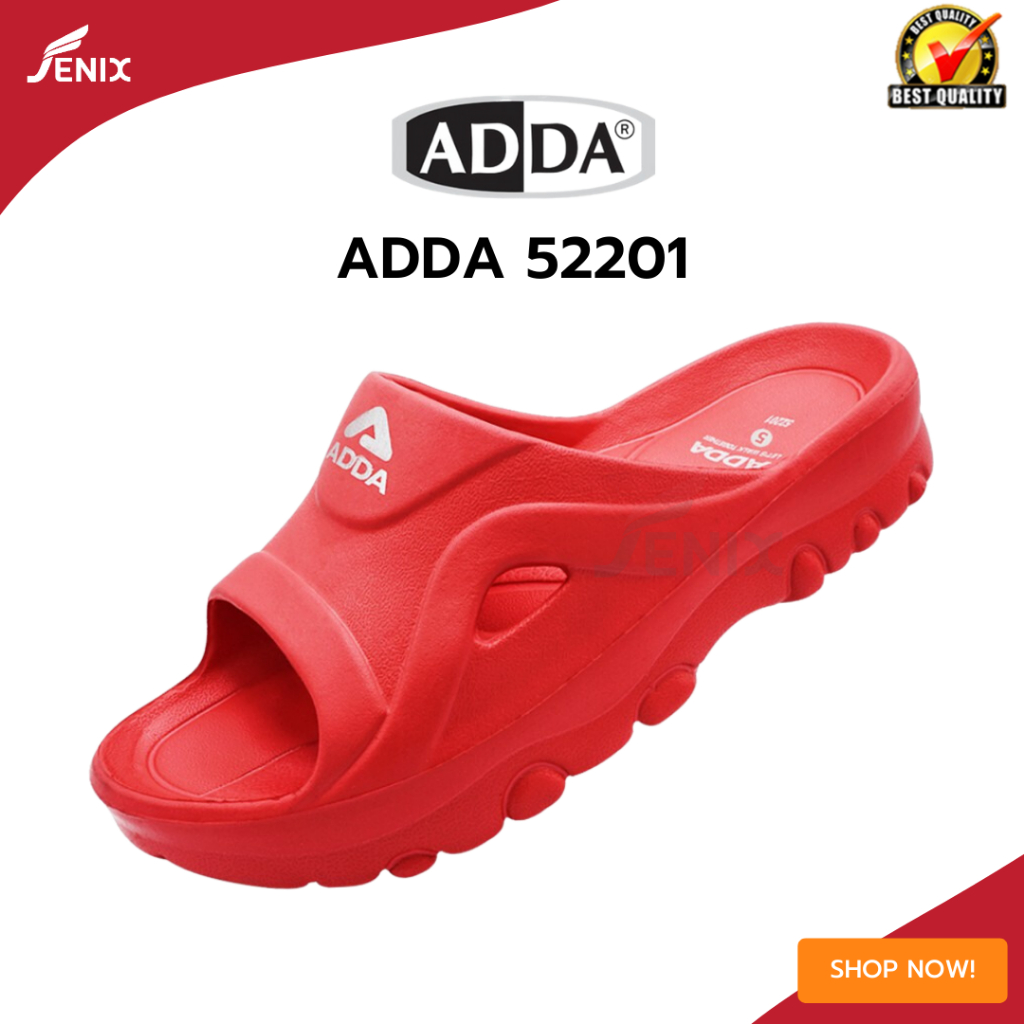 รองเท้าแตะแบบสวม ADDA รุ่น 52201-M1 ของแท้ ส่งไว มีขนาดสำหรับเด็กและ ...