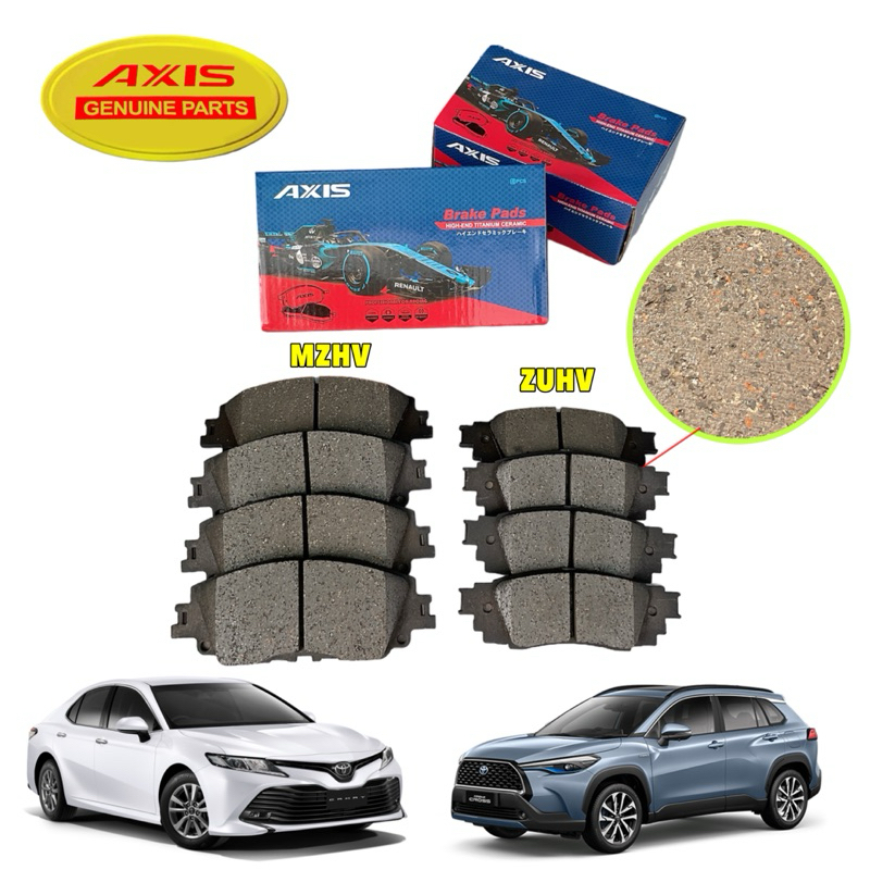 ผ้าเบรค หน้า,หลัง TOYOTA CAMRY ACV70 ASV70 ปี 19-23 / CROSS 1.8 / CROSS ...