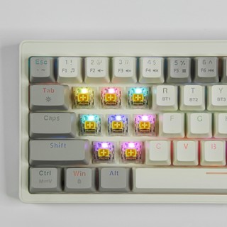 Zifriend ZA68pro 3โหมด คีย์บอร์ดเกมมิ่ง Mechanical Keyboard 68ปุ่ม ...