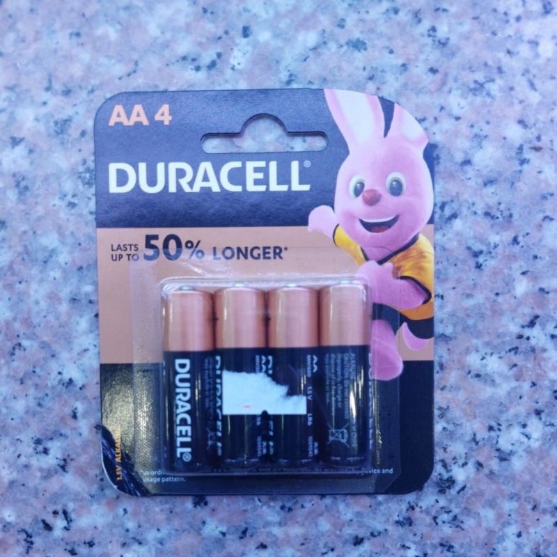 Duracell 1.5v alkaline battery aa4 | Shopee Thailand