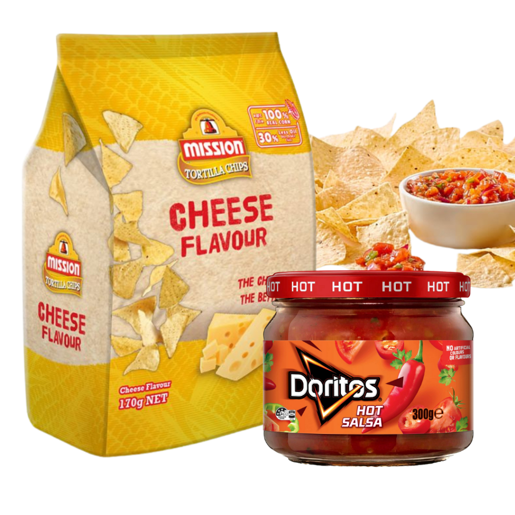 Set จับคู่ แป้งกรอบ นาโช่และซอสเผ็ดสไตล์แม็กซิกัน Tortilla Chips ...