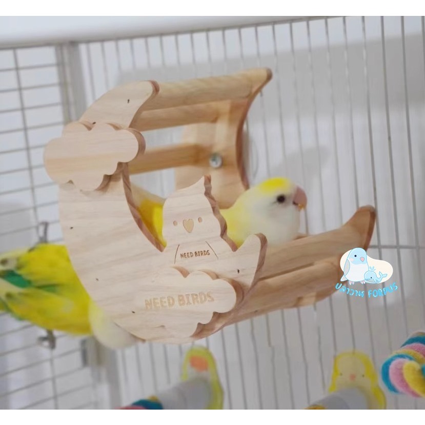 Need Bird แท่นยืนไม้ติดกรง | Shopee Thailand