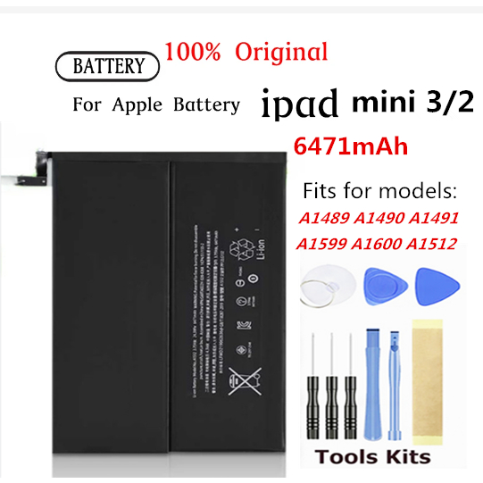 ใช้ได้กับ iPad mini 3/2 A1489 A1490 A1491 A1599 A1600 A1512 เปลี่ยน ...