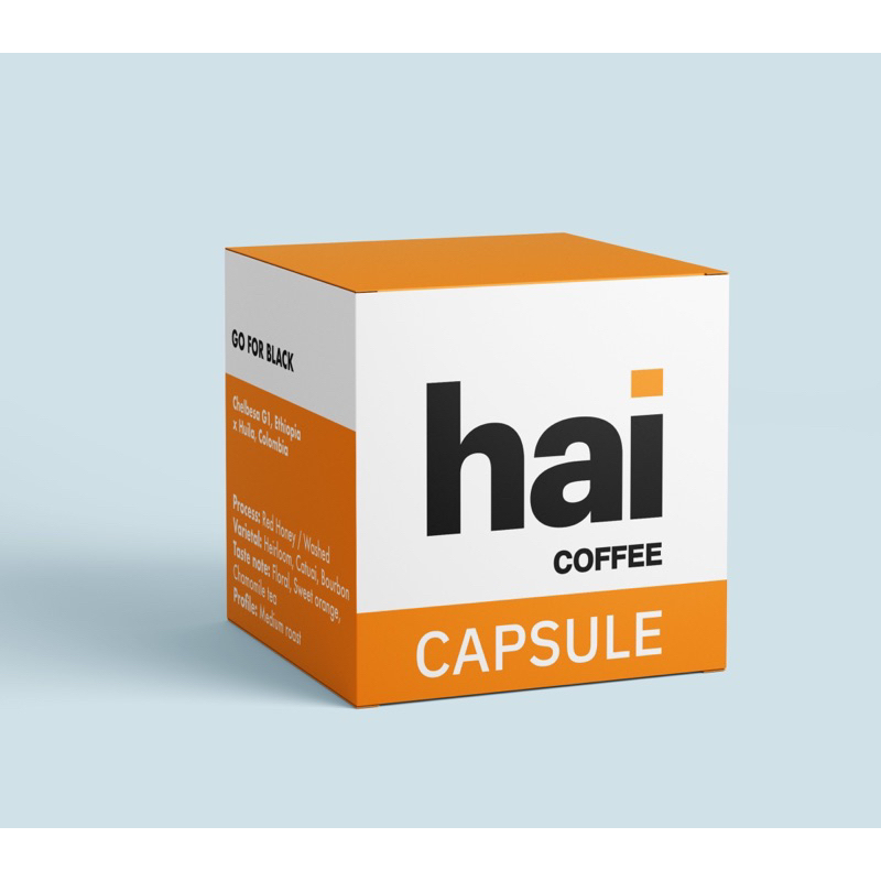 hai coffee capsule (Citrusy floral tea) x10 capsules | Shopee Thailand