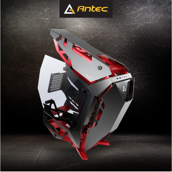 CASE (เคส) ANTEC TORQUE BLACK-RED รับประกัน 1ปี | Shopee Thailand