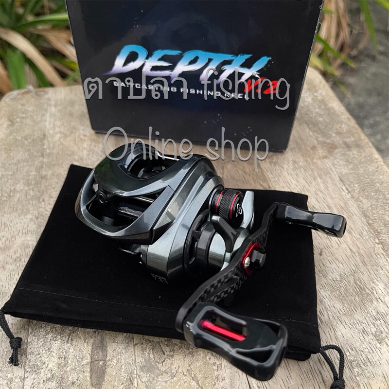 WEEBASS DEPTH V2 รอกหยดน้ำรุ่นใหม่ 2023 เบากว่าเดิม 175กรัม มีกิ๊กเสียงปลาลาก | Shopee Thailand