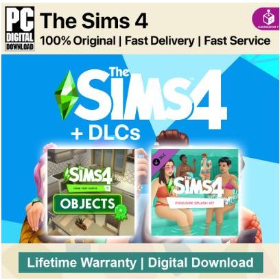 [PC] The Sims 4 v1.1102 - Home Chef Hustle + Poolside Full DLC [DIGITAL ...