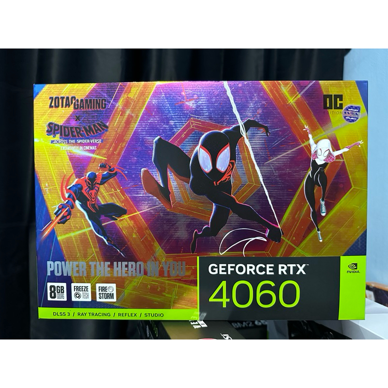 ZOTAC GAMING GEFORCE RTX 4060 8GB OC SPIDERMAN ED GDDR6 | Shopee Thailand