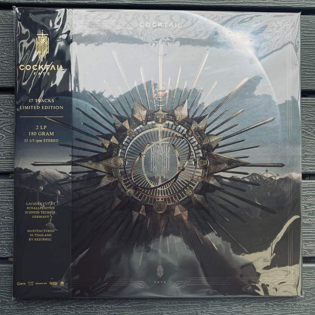 แผ่นเสียง Vinyl Cocktail Fate Limited Edition NO. 274/300 , Orange Blue ...