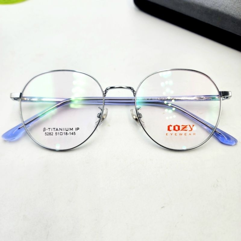 กรอบแว่นCozyรุ่น5282วัสดุB-Titanium IP เบาแข็งแรงทนทานยืดหยุ่นสูงนำไป ...