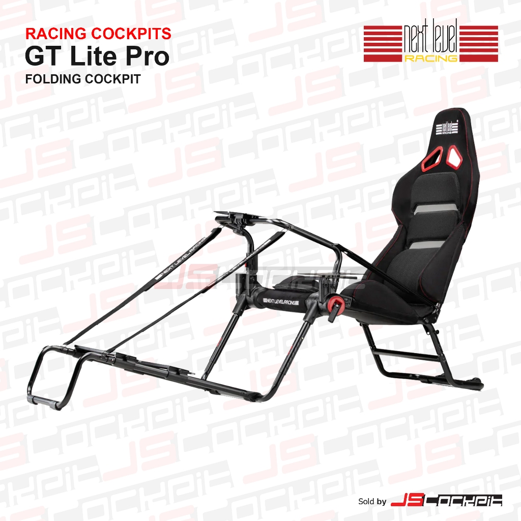 Next Level Racing รุ่น GT LITE PRO (ไม่รวมจอยพวงมาลัย) Full Cockpit พับ ...