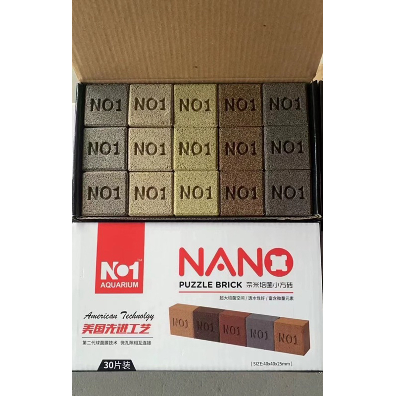 NANO-BLOCK(ของเเท้) 30ชิ้น Bio media นวัตกรรมนาโน ที่อยู่อาศัยของ ...