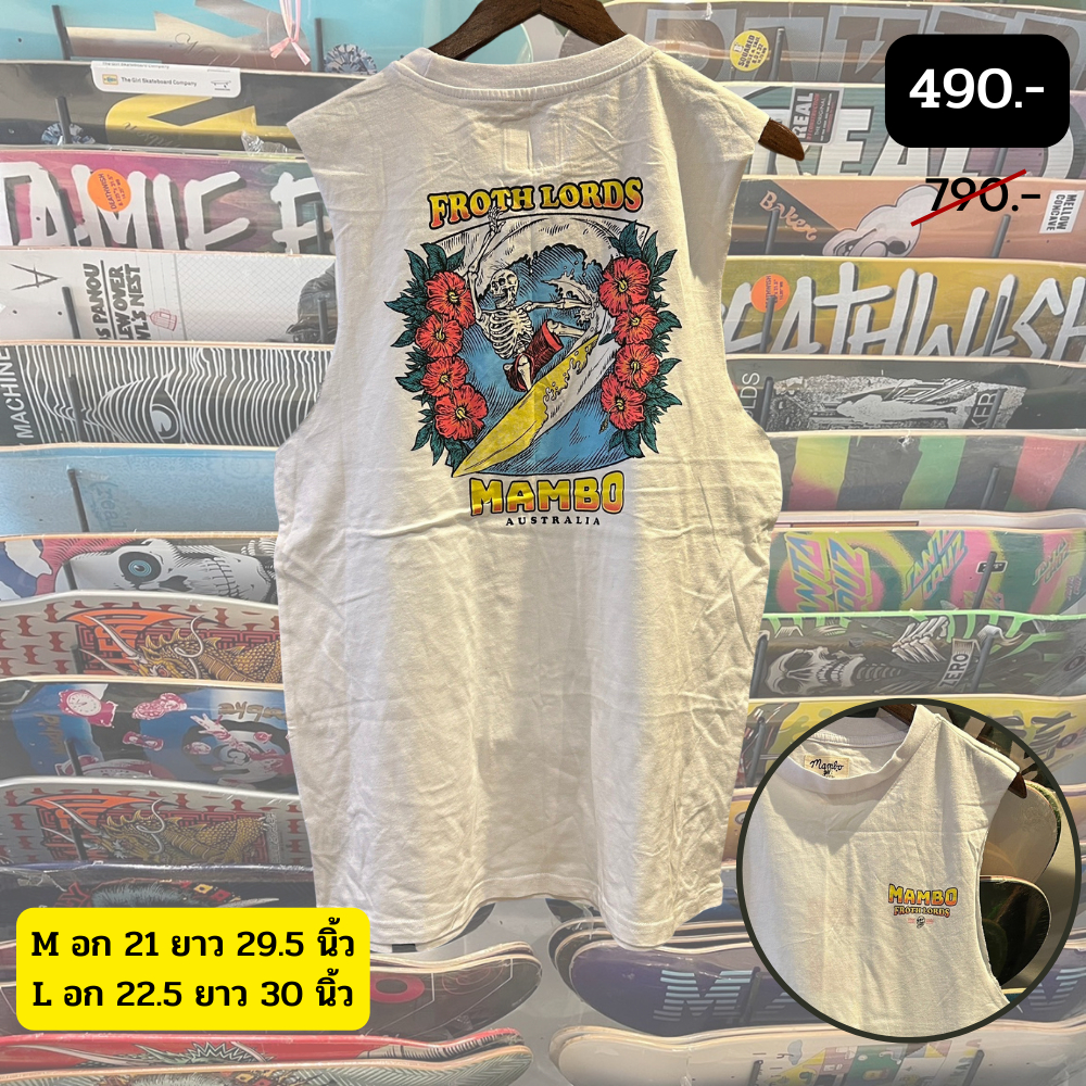 เสื้อแขนกุด Mambo Men's Muscle Tank รับประกันของแท้ มือ1 พร้อมส่ง ...