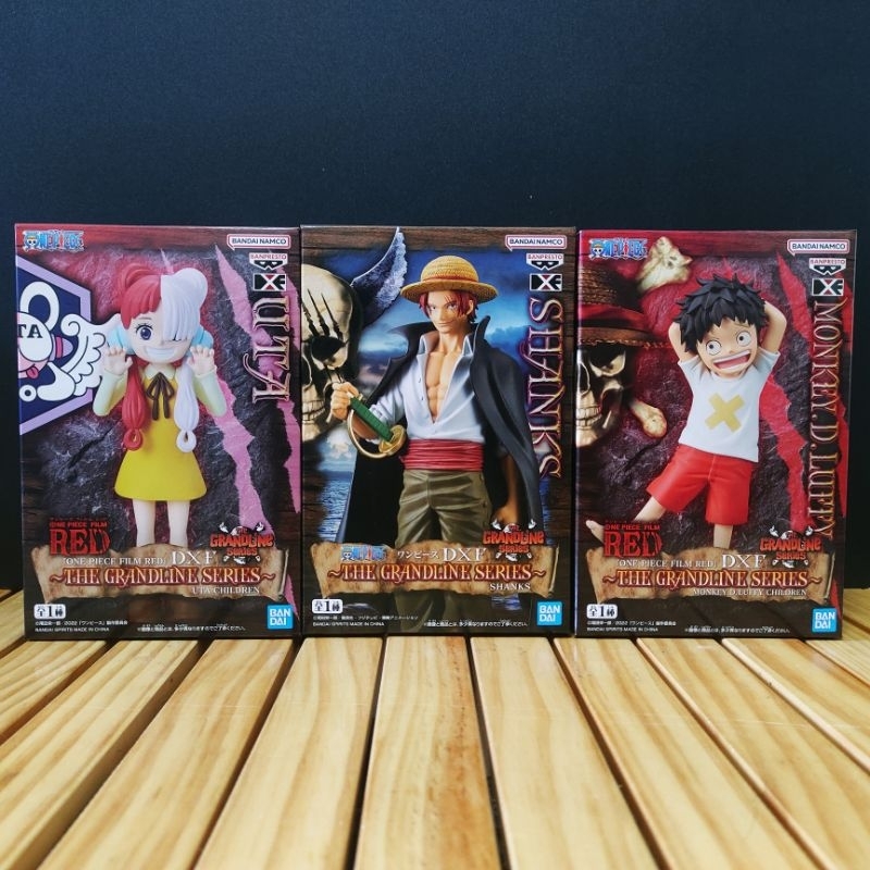 One piece - Film RED DXF The Grandline Series Shanks & Uta & Luffy Children DXF ลูฟี่ แชงค์ อูตะ ...