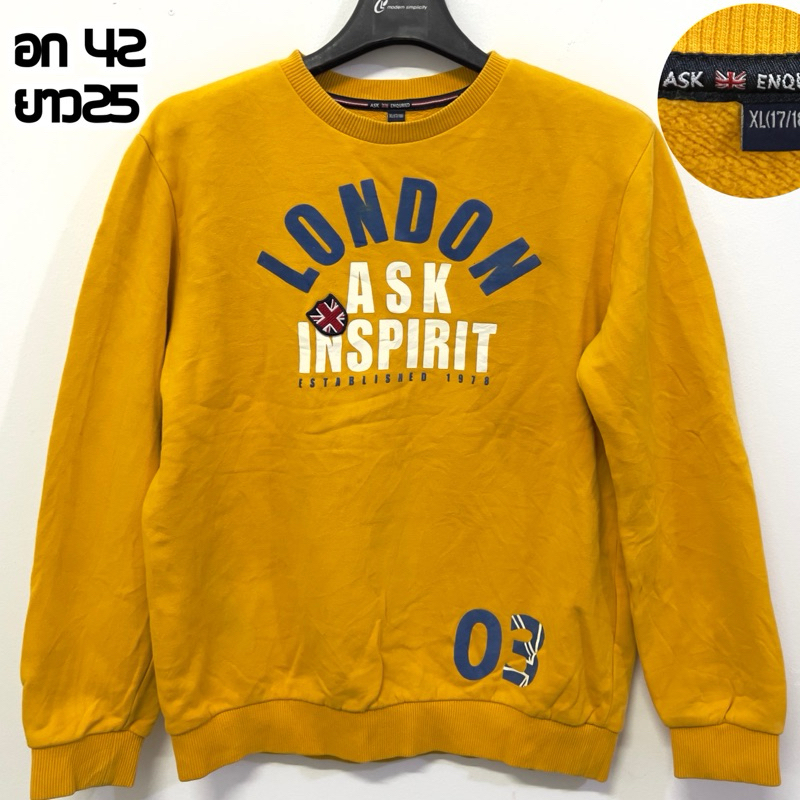 สเวตเตอร์แบรนด์ล้วน เสื้อสเวตเตอร์ คอกลม แบรนด์แท้ มือสอง พร้อมส่ง อ่านรายละเอียดก่อนสั่งนะคะ ...