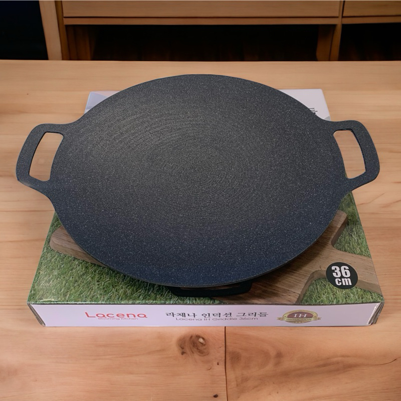 กระทะแผ่นย่างเกาหลี LACENA *30,36cm | Shopee Thailand