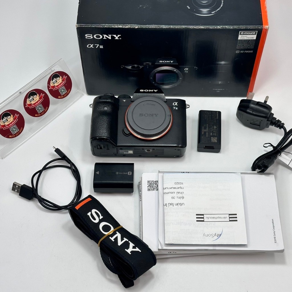 Sony A7 III (Body ประกันศูนย์) ชัตเตอร์ 185,965 | Shopee Thailand