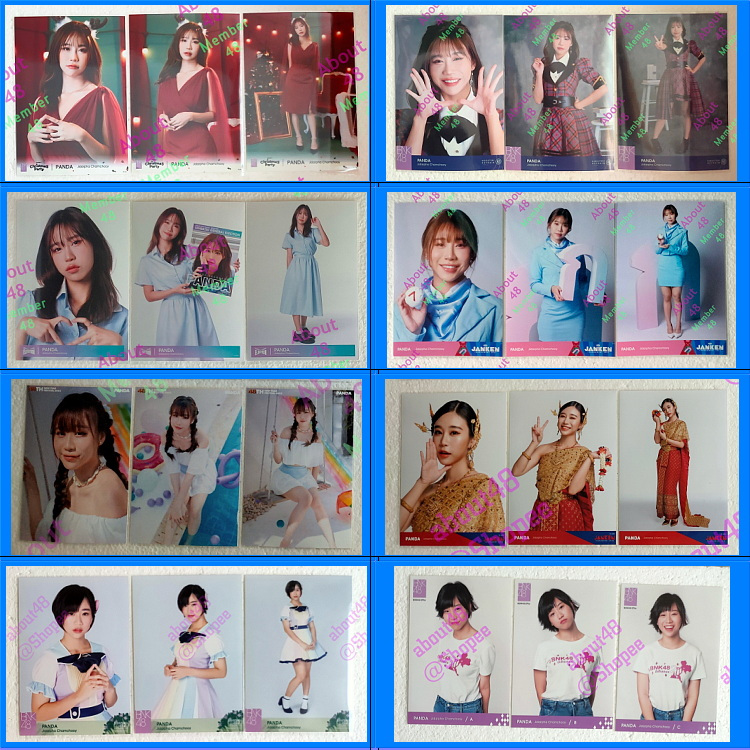 [ แพนด้า BNK48 ] Photoset คอมพ์ | Christmas Kibouteki GE4 Gingham สัญญานะ ฤดูใหม่ เดบิวต์ Panda ...