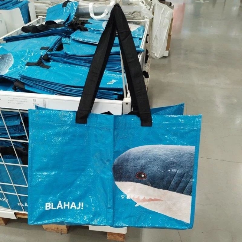 IKEA อิเกีย ถุงอิเกีย อีเกีย RUMPLING รุมปลิง กระเป๋าถุงหิ้วใส่ของช๊อป ...