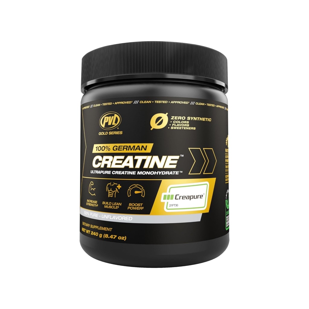 PVL Creapure Creatine - 100% Pure German Creatine monohydrate powder ...
