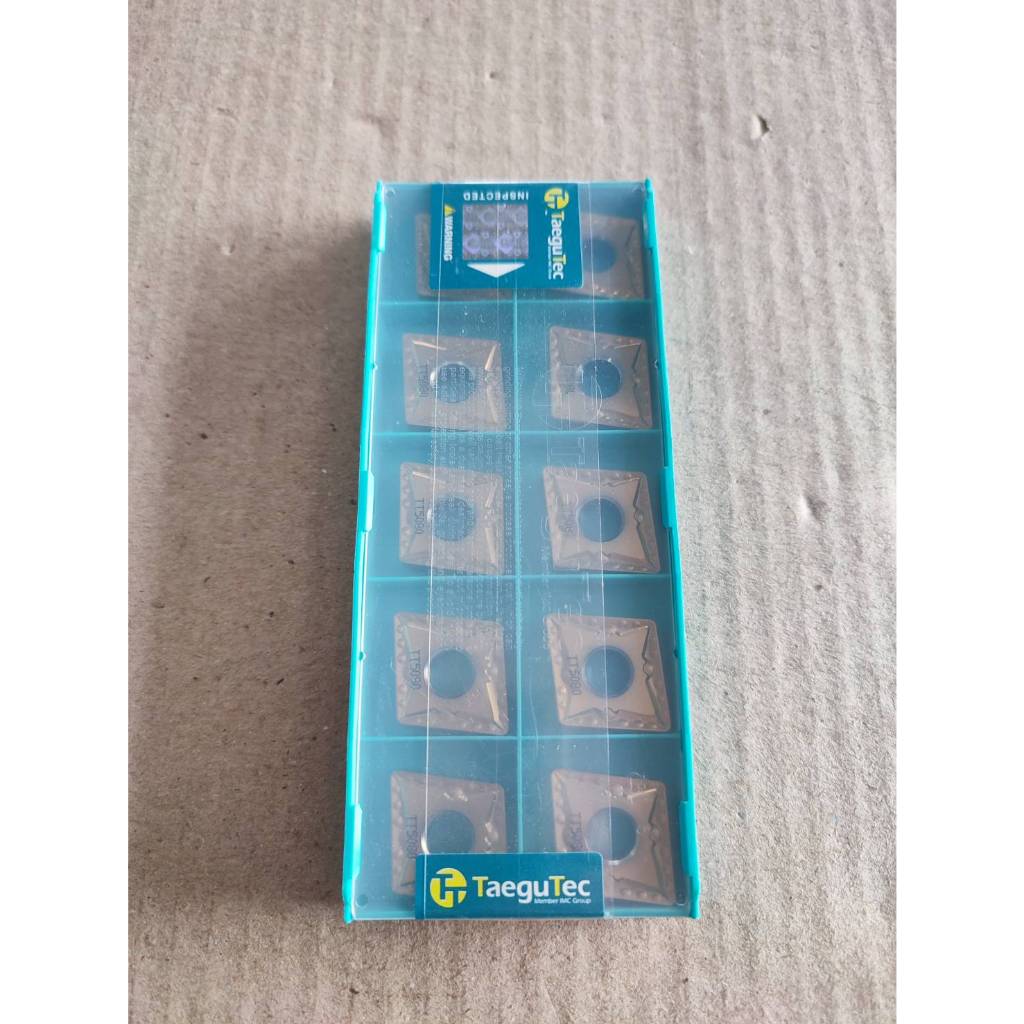 เม็ดมีดกลึงอุตสาหกรรม CNC Carbide inserts ยี่ห้อ TaeguTec Made in Korea ...