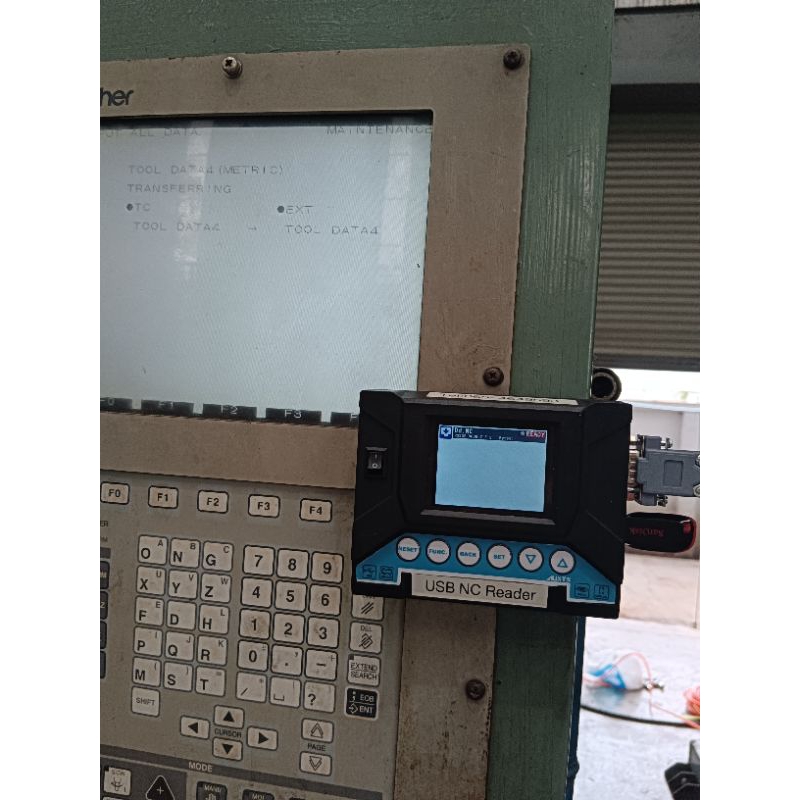 BROTHER DNC NC Reader kit ส่ง 3D NC Program DNC mode เครื่อง BROTHER ...