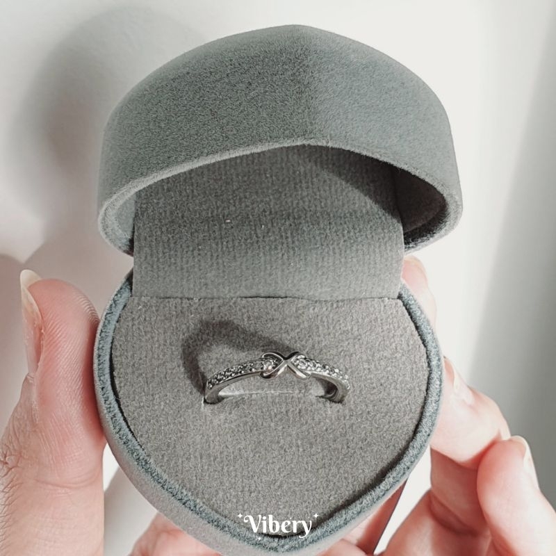 แหวน S925 [ซื้อคู่แถมกล่อง] You're my infinity °` | Shopee Thailand