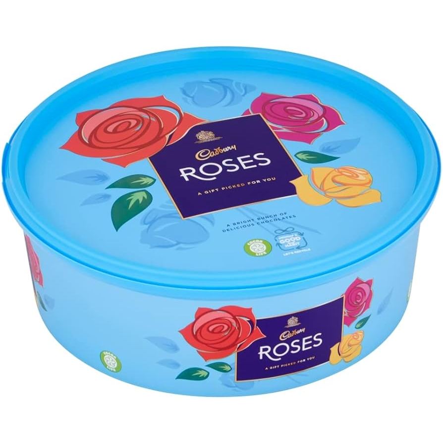 CADBURY ROSES Extra Large Chocolate Gift / Share Box - Assortment 550g ...