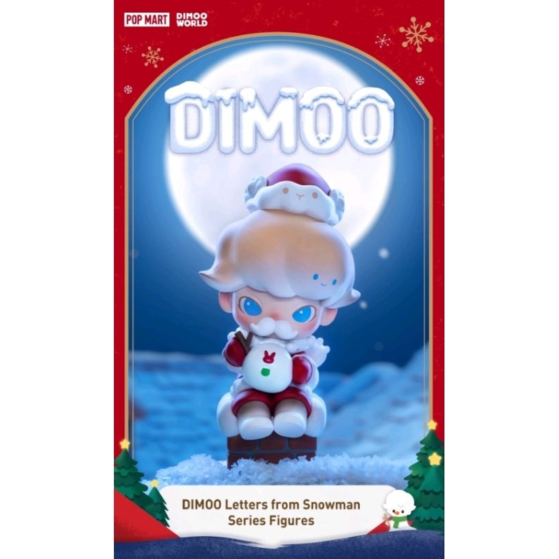 ⭐พร้อมส่ง⭐POPMART - DIMOO - Letters from Snowman [ของแท้] (Art Toy ...