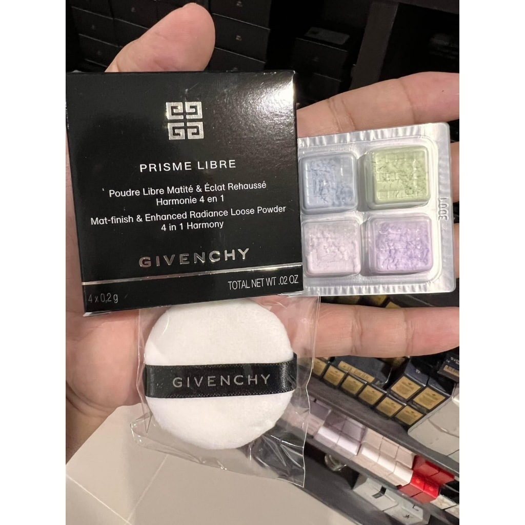 ของแท้100%_GIVENCHY Prisme Libre Mat-finish Loose Powder ปริมาณ 0.2g. x4สี | Shopee Thailand