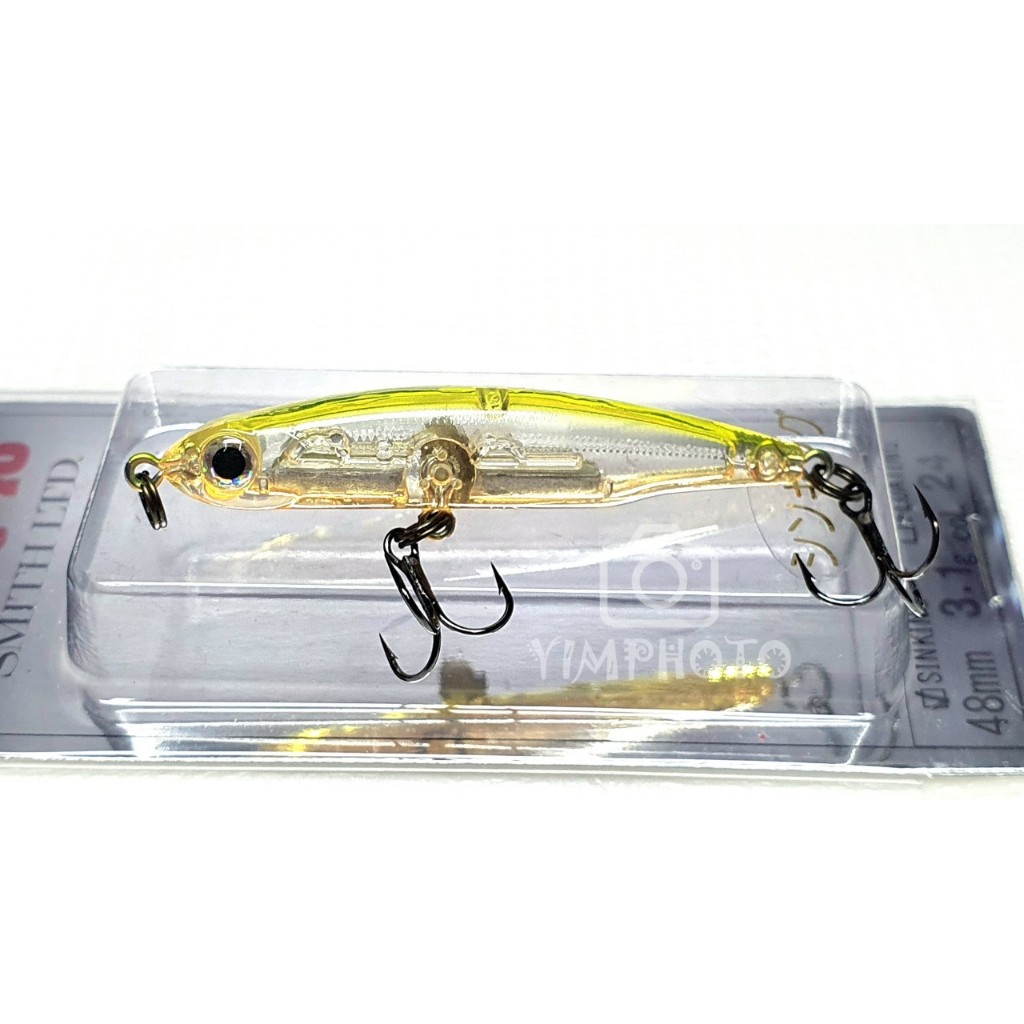 Smith Shirasu Minnow Lipless 48 lls 3.1g. sinking จมโคลง ของแท้100% ...
