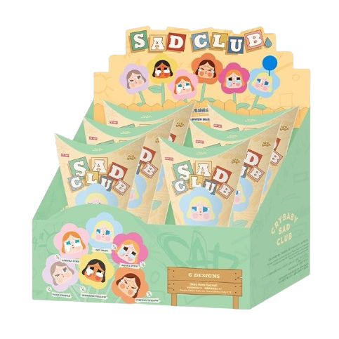(Live ลด 50%) ยกกล่อง CRYBABY Sad Club Flower Sets Series ตุ๊กตาดอกไม้ ...