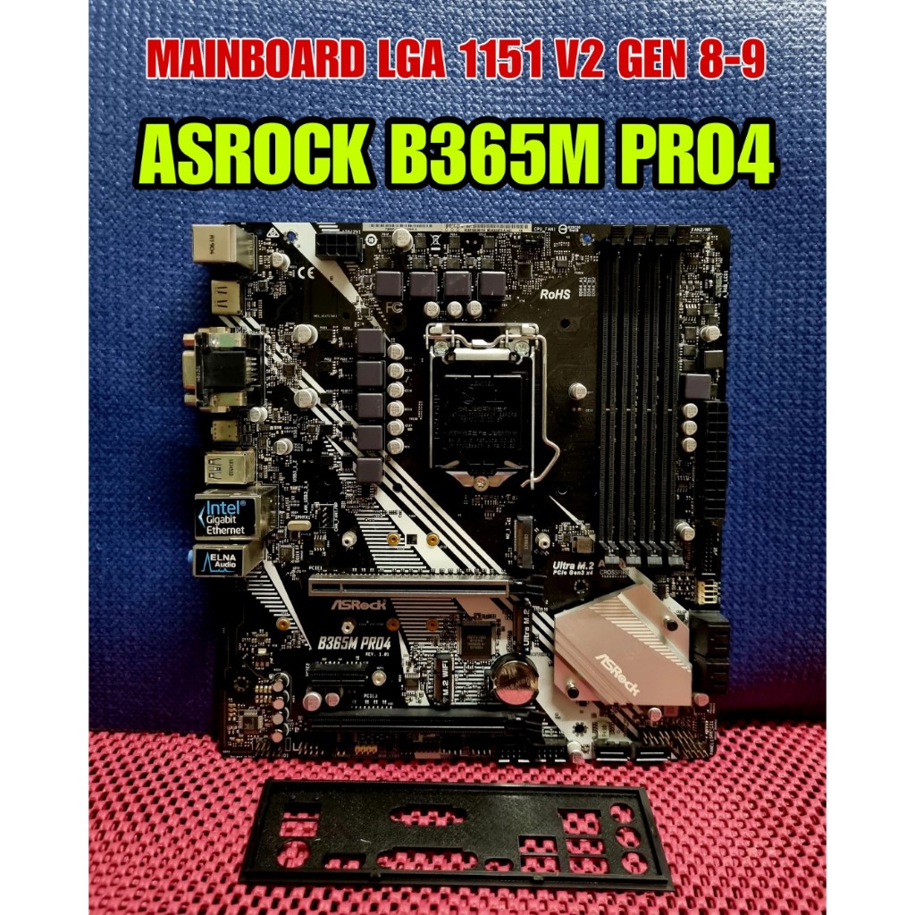 (ร้านในไทย) เมนบอร์ด 1151 V2 รองรับ CPU INTEL GEN 8-9 ** มีของพร้อมส่ง ...