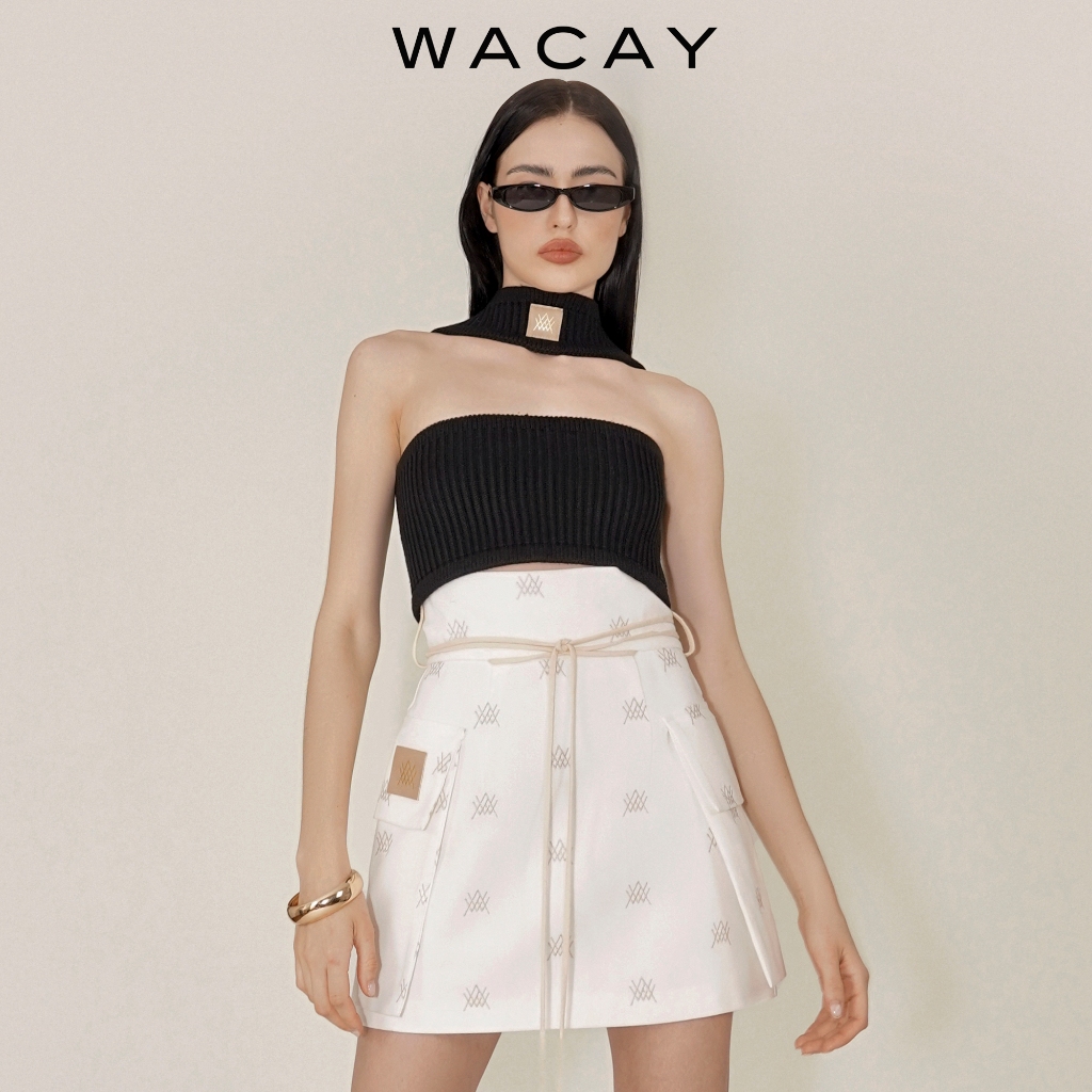 WACAY - Nadia Top เสื้อ ครอป ใส่ได้หลายแบบ มี 4 สี (ผลิตสีเฉพาะ season ...