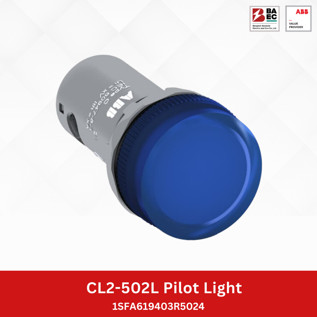 ABB Pilot Lamp CL2-502L 24V AC/DC สีน้ำเงิน | Shopee Thailand