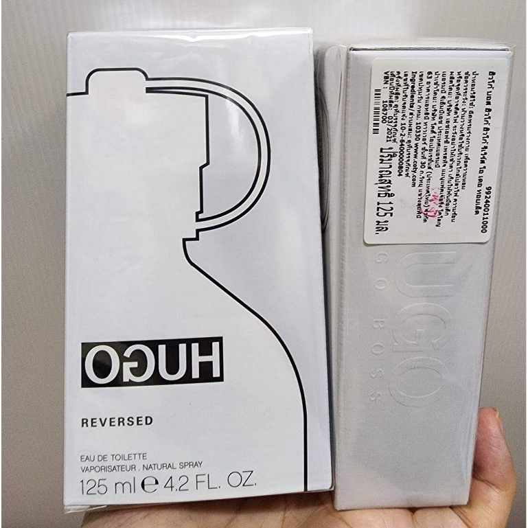 Hugo Boss Reversed EDT 125ml กล่องซีล **สอบถามก่อนสั่งซื้อ** | Shopee ...