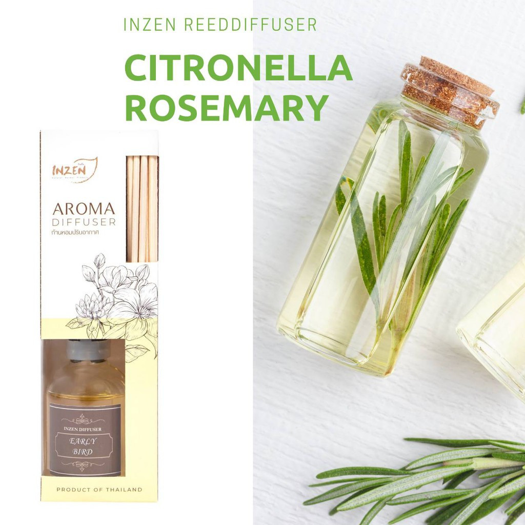 อินเซ็น INZEN ก้านไม้หอมปรับอากาศ น้ำหอมปรับอากาศ Room Diffuser ขนาด ...