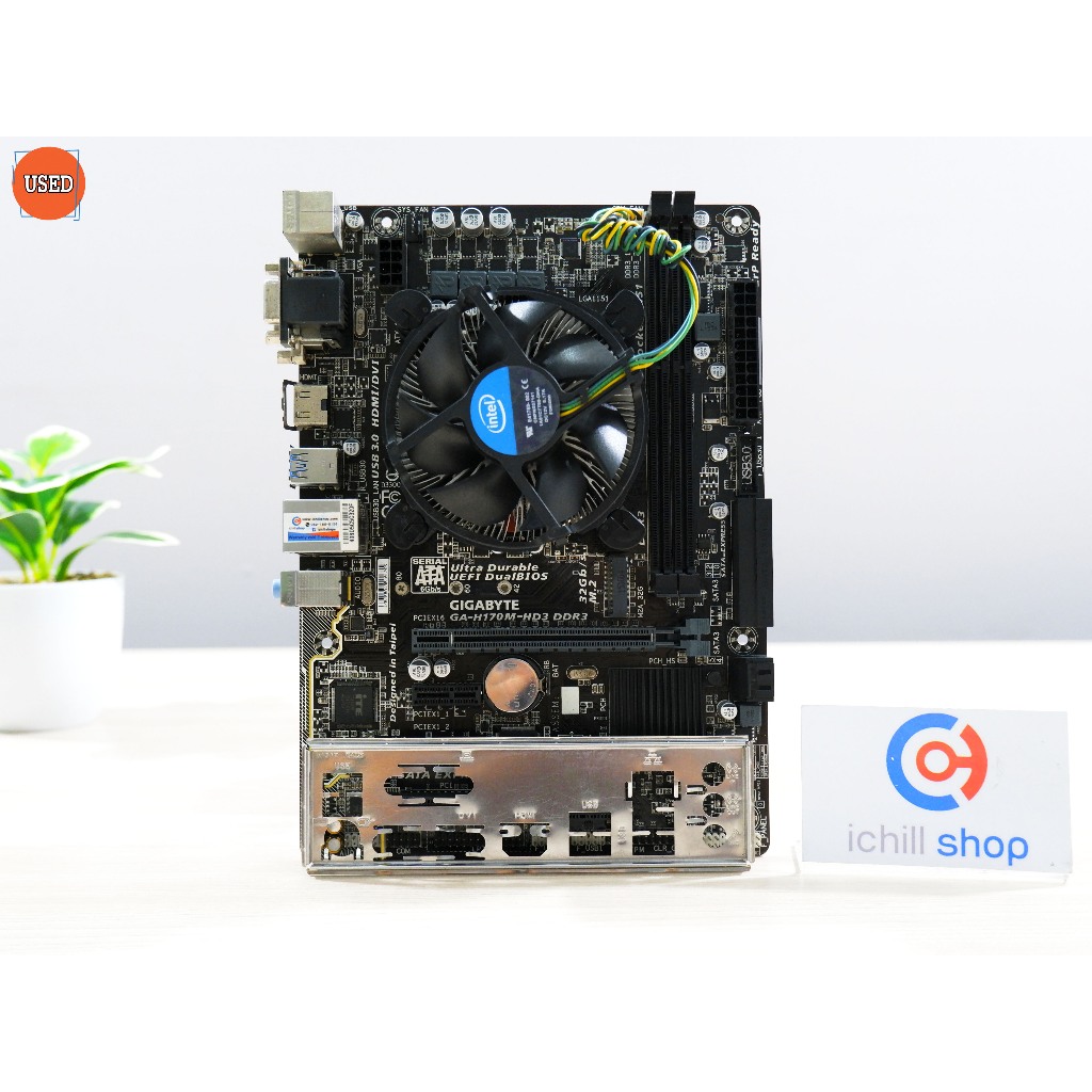ชุดซีพียูพร้อมเมนบอร์ด CPU : INTEL CORE I5-6400 + MB : GIGABYTE GA ...