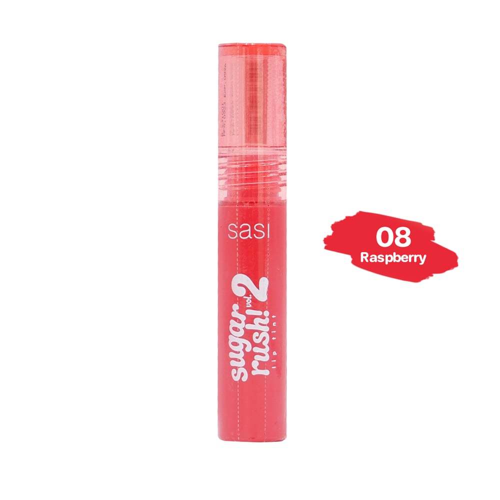 Sasi ศศิ ชูการ์ รัช ลิป ทินท์ วอลลุ่ม ทู 2g. Sugar Rush Lip Tint Vol.2 (1 แท่ง มีให้เลือก 12 ...
