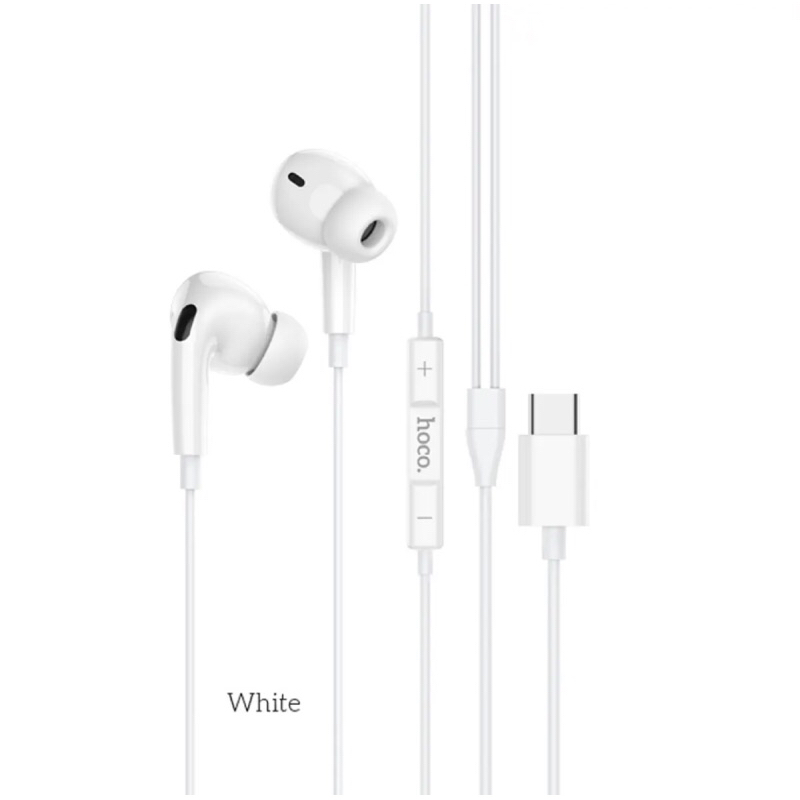 หูฟัง Hoco M101 pro หูฟังtype C คุยไมค์ได้ ไมโครโฟนในตัว สำหรับซัมซุง ...